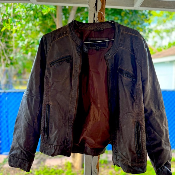 Signature Studio | Jackets & Coats | Signature Studio Leather Jacket ...